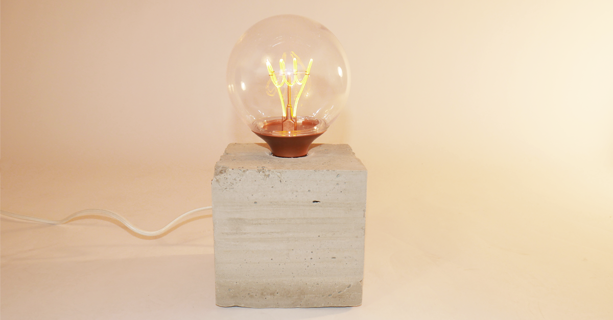 DIY Anleitung Beton-Lampe Einkaufen in Braunschweig